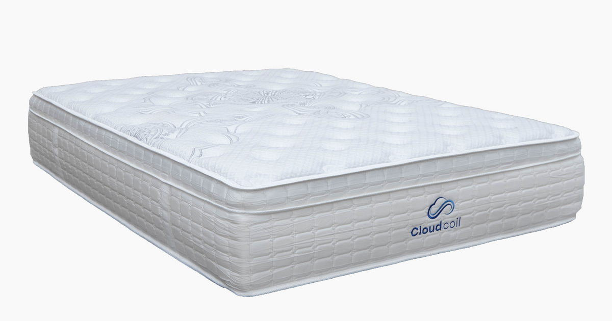 Cloud Coil Pocket Spring Queen Mattress - Firm | Warehouse Furniture ...