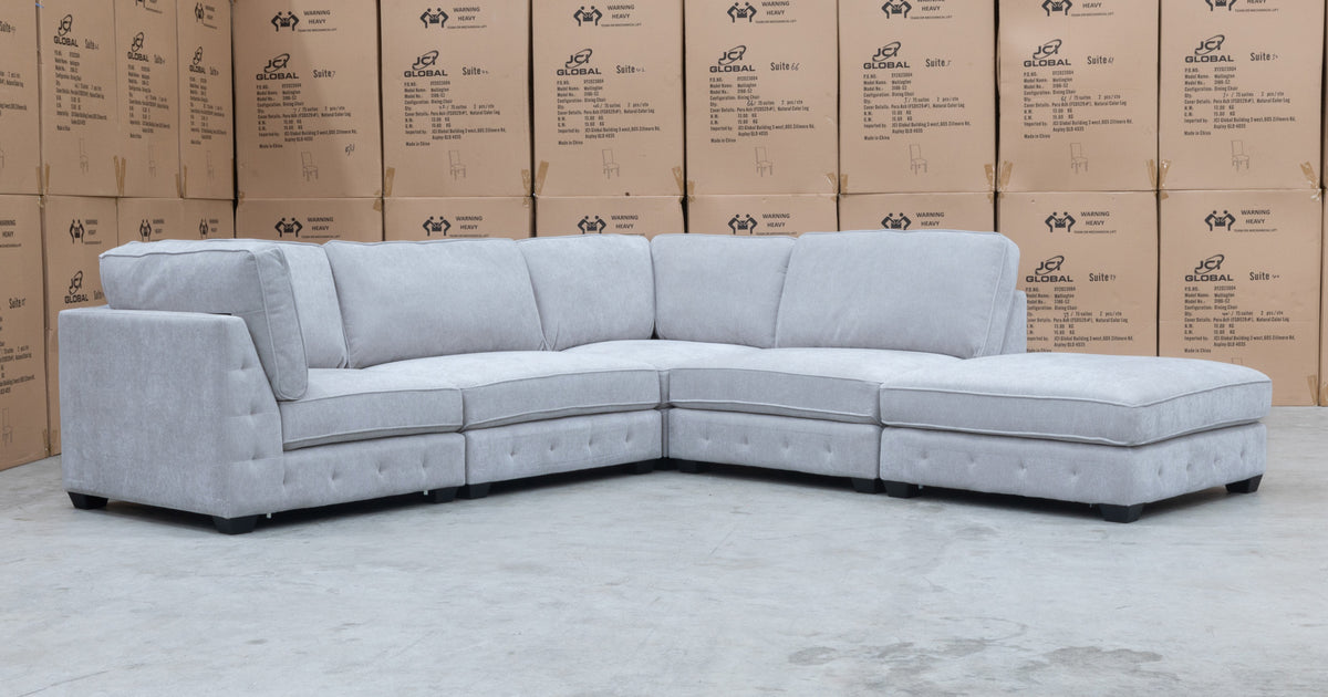 Zeus Modular Corner Lounge Suite | Warehouse Furniture Clearance