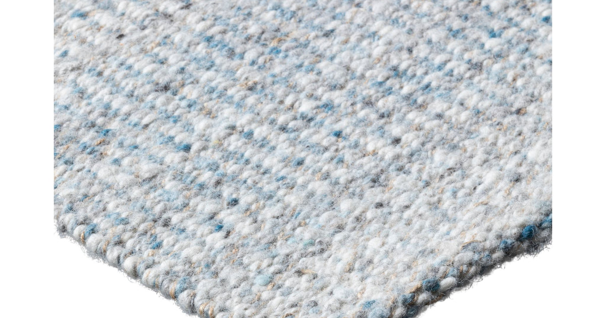 Bayliss Bungalow 80 x 400cm Rug - Denim | Warehouse Furniture Clearance